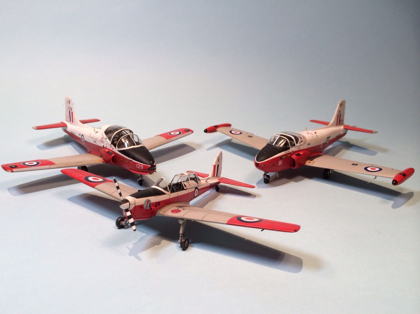 Airfix and CMR Jet Provosts 1/72 (and a Chipmunk too)......Last few ...