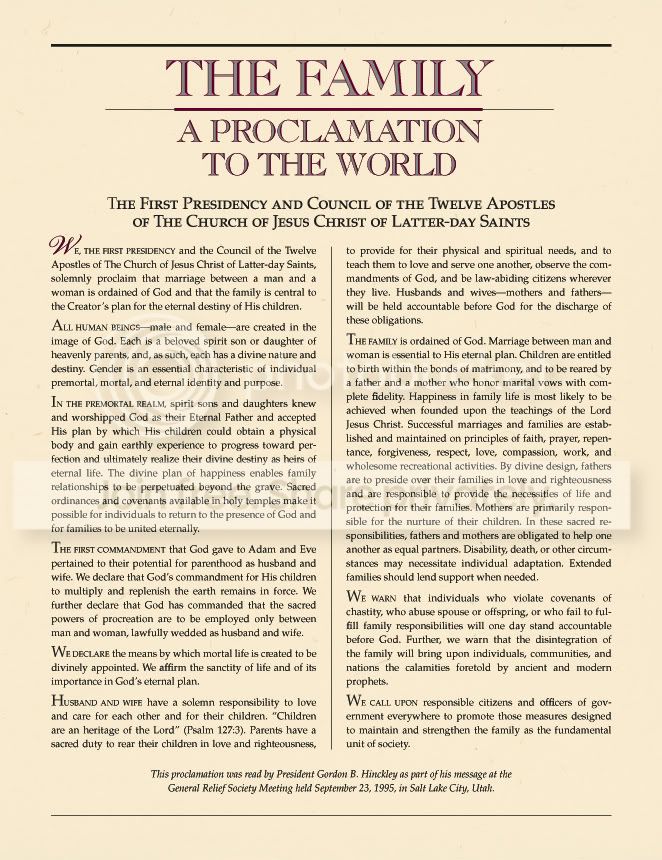 The Proclamation Celebration - Thus We See...
